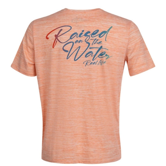 reel life | Shirts | Reel Life Raised On The Water Coastal Performance ...